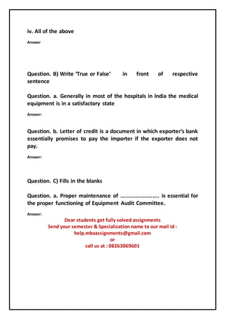 Module 3 Materials Management Docx