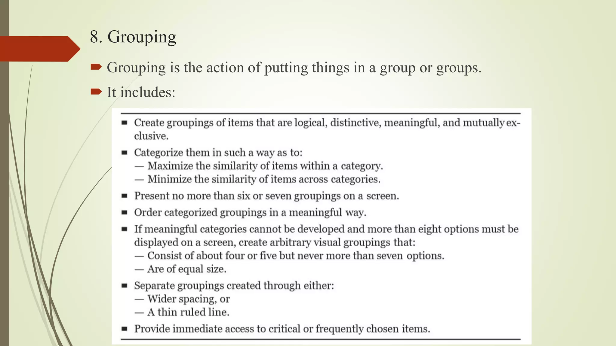 User Interface Design- Module 3 Menus | PDF