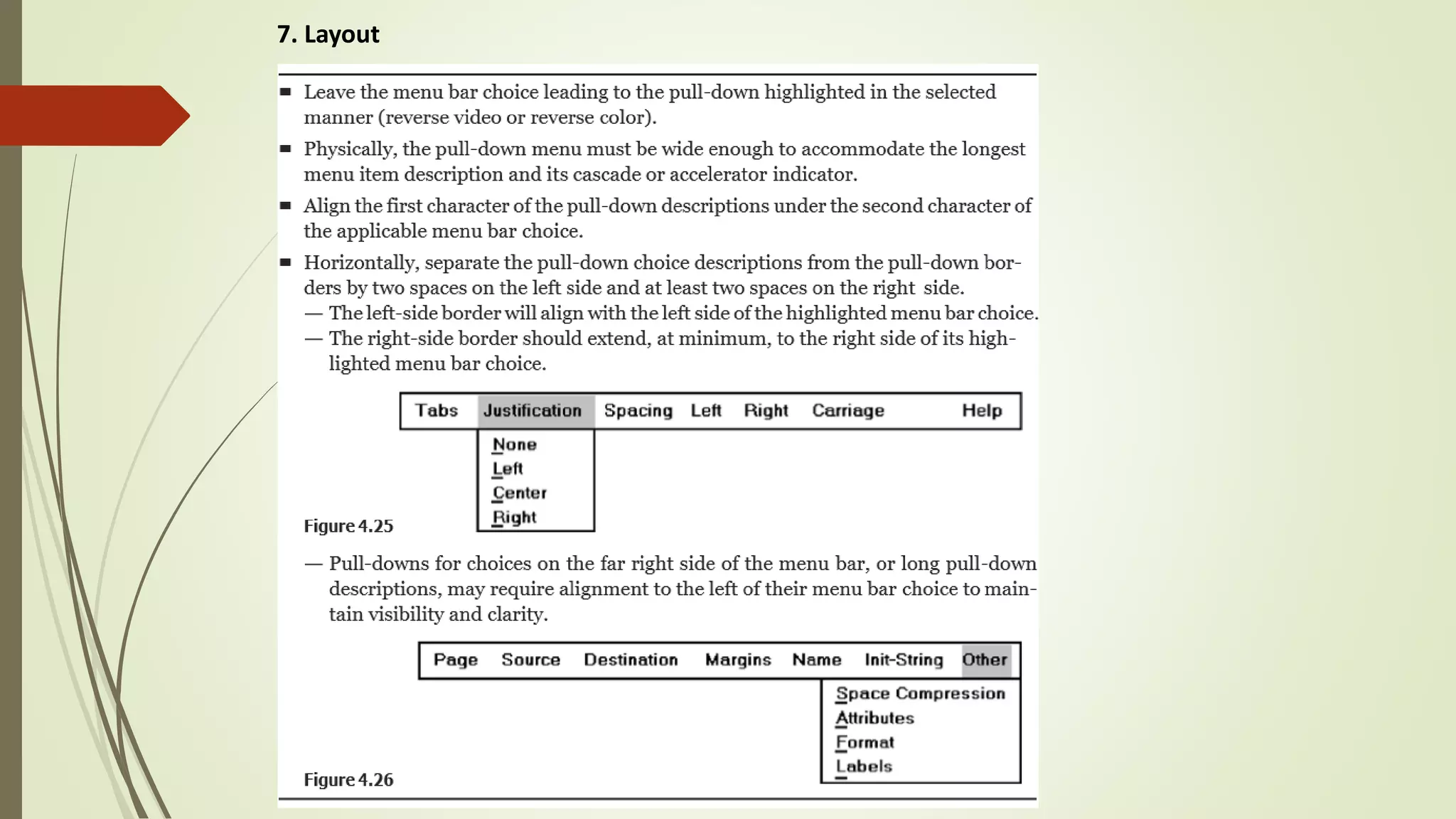 User Interface Design- Module 3 Menus | PDF