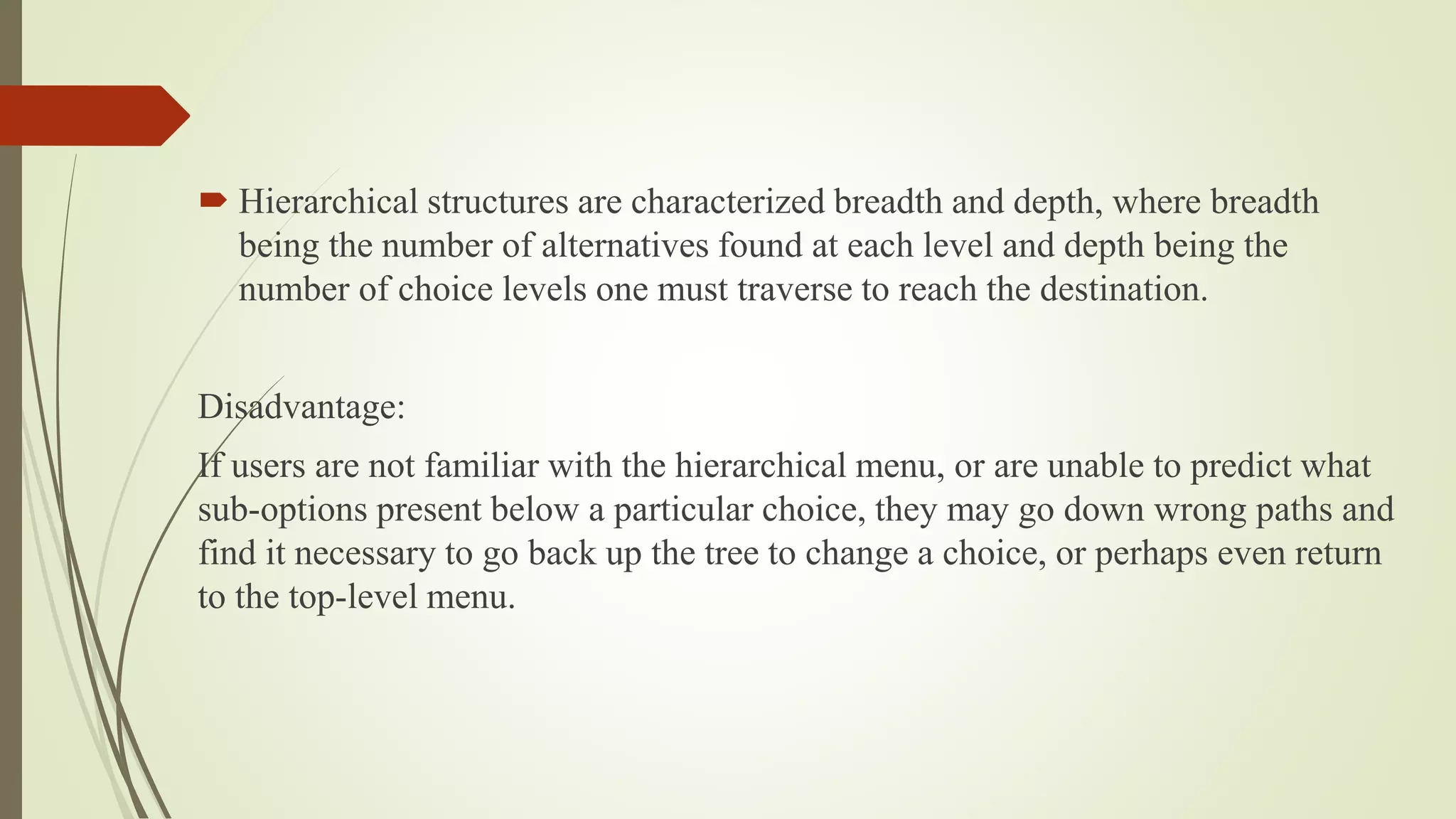 User Interface Design- Module 3 Menus | PDF