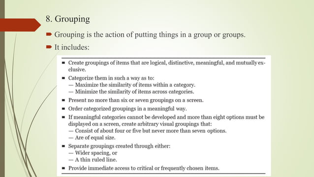 User Interface Design- Module 3 Menus | PDF