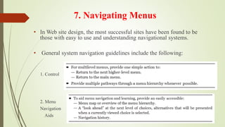 User Interface Design Module 3 Menus Pdf