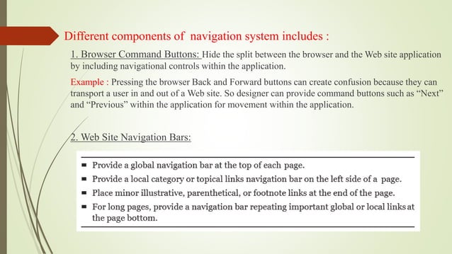 User Interface Design Module 3 Menus Ppt