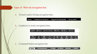 User Interface Design- Module 3 Menus | PDF