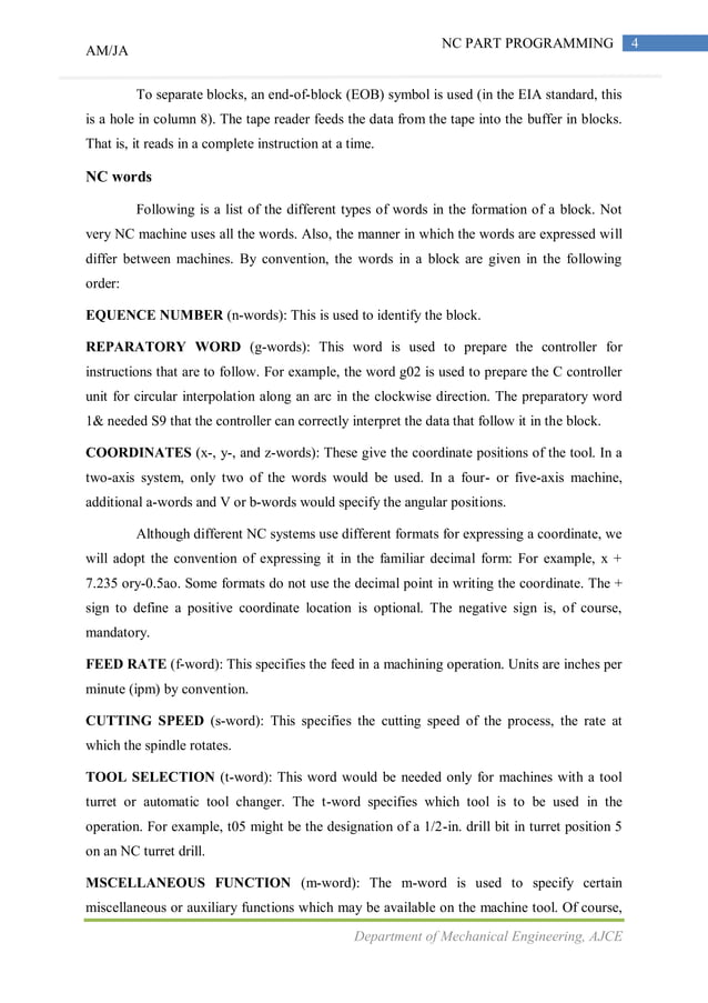 Nc Part Programing And Robotics Pdf Programming Languages Computing