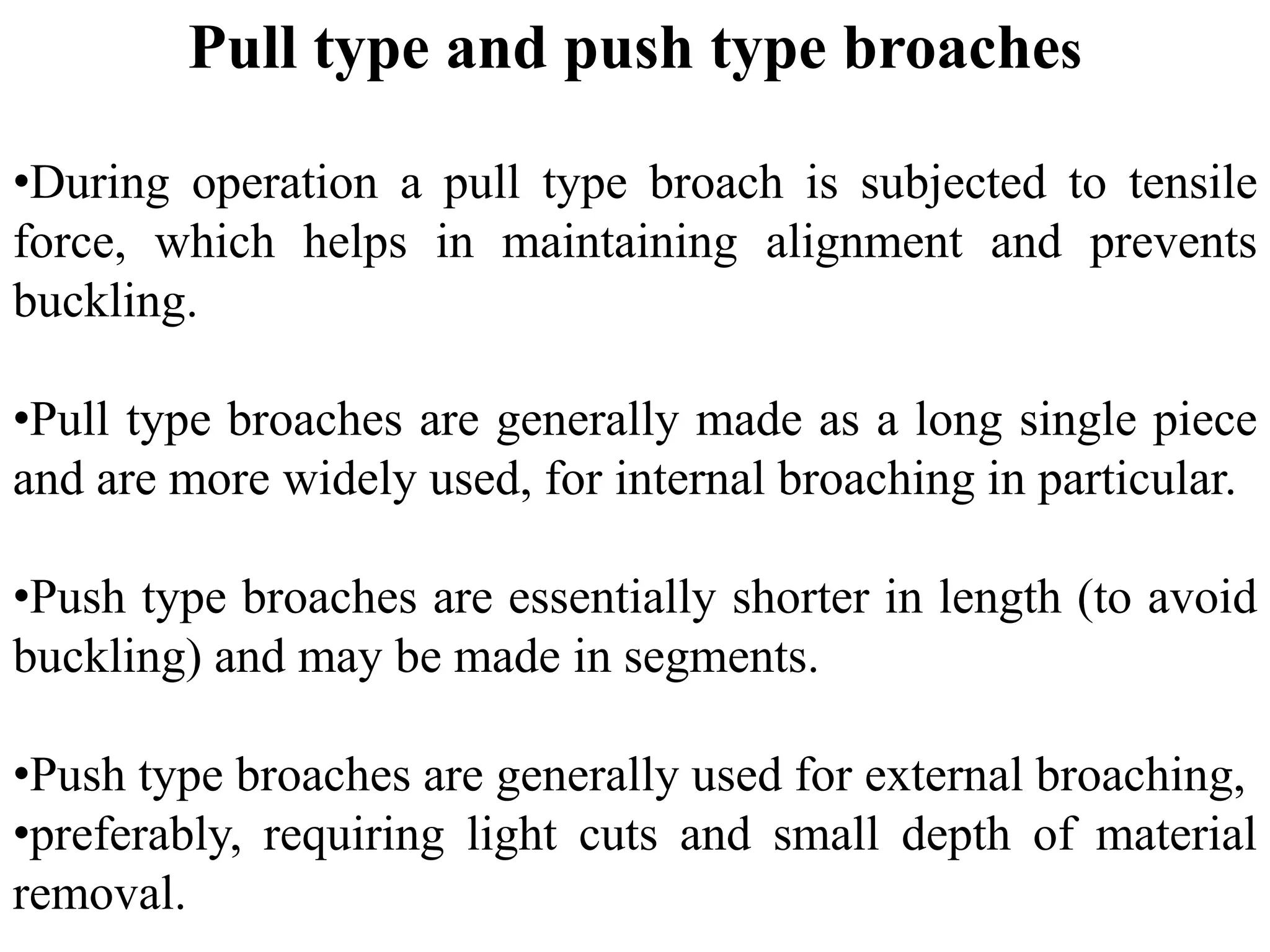 Broaching machine | PPTX