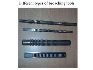 Broaching machine | PPTX