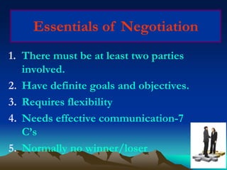negotiation skills | PPT