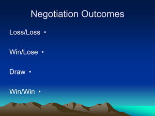 negotiation skills | PPT