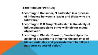 Module 3 oboganization behaviour of Bangalore university | PPTX