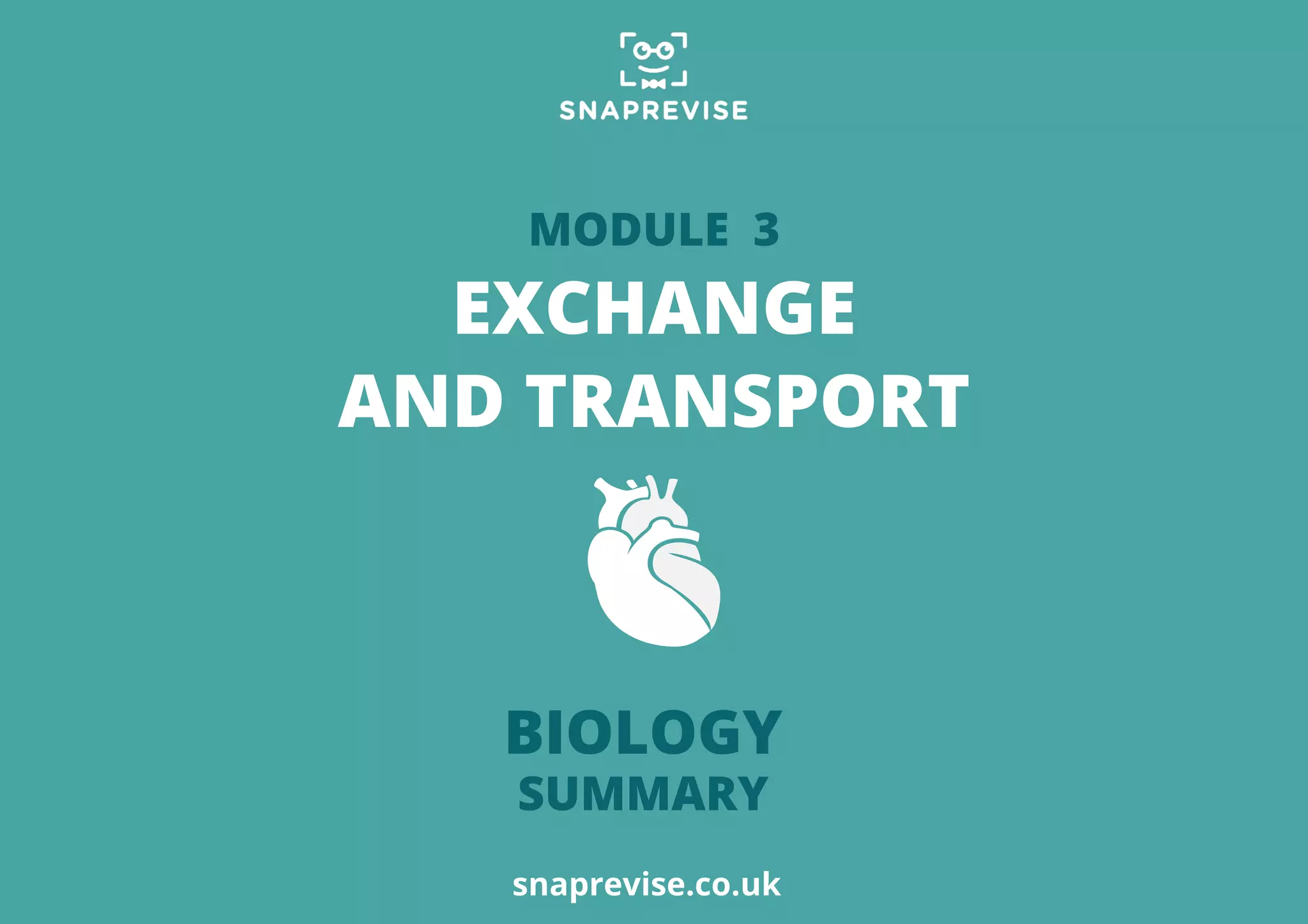 A-level OCR Biology Past Paper Summary: Exchange & Transport (Module 3 ... A-level OCR Biology Past Paper Summary: Exchange & Transport (Module 3 ...