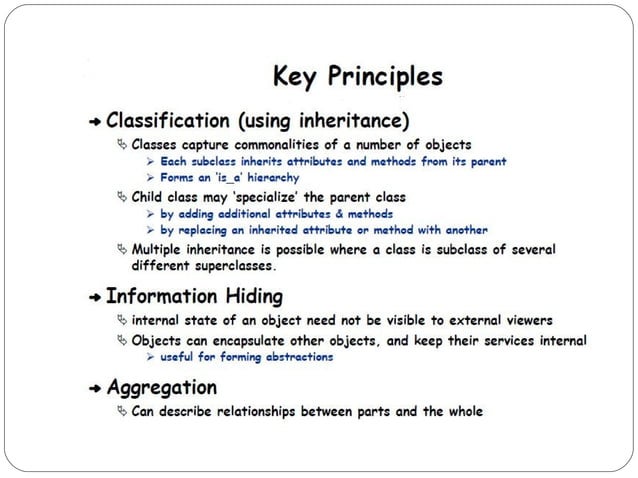 Module 3 Object Oriented Data Models Object Oriented notations | PPT