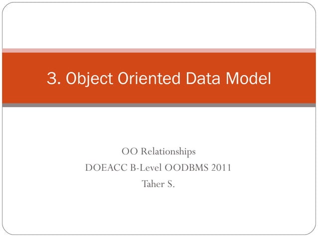 Object Oriented Relationships Ppt Programming Languages Computing