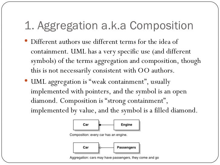 Object Oriented Relationships