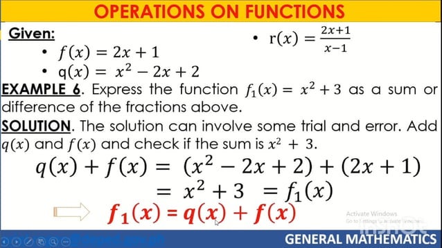 MODULE 3 (Operations on Functions and its application).pptx