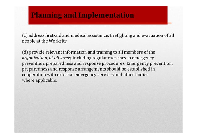 Module 3 OSH Management System MS1722:2003 OSH-MS