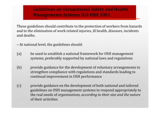 Module 3 OSH Management System MS1722:2003 OSH-MS | PPT
