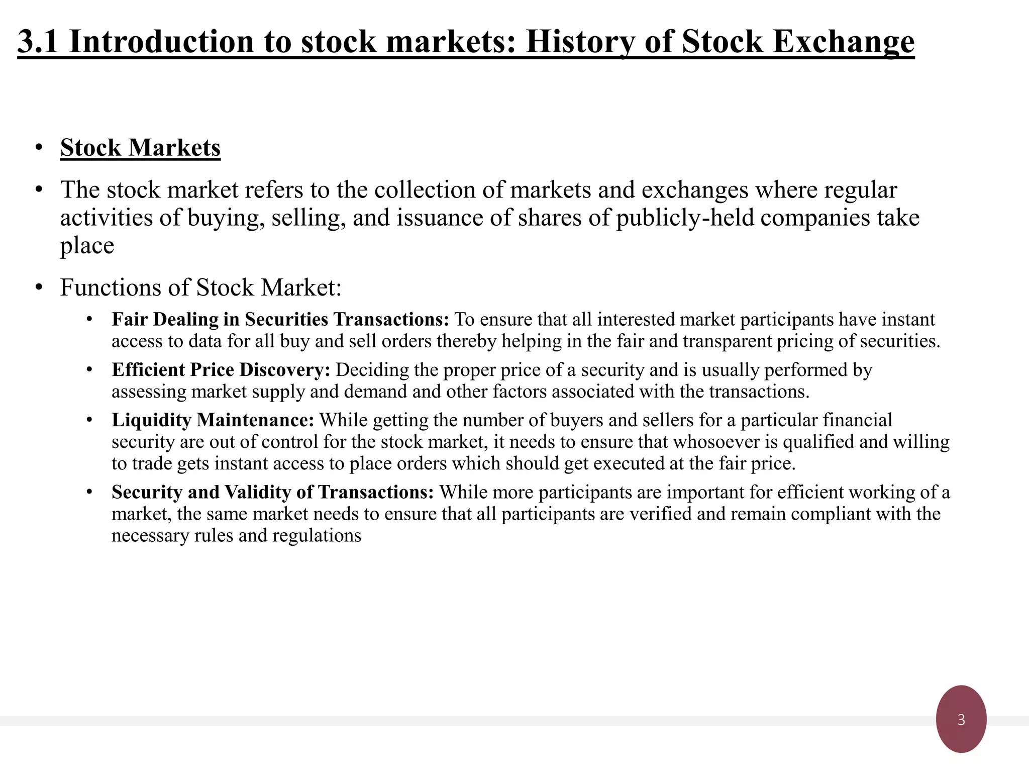 Stock Exchange, Stock Market & SEBI Functions | PPT | Stocks and Bonds ...