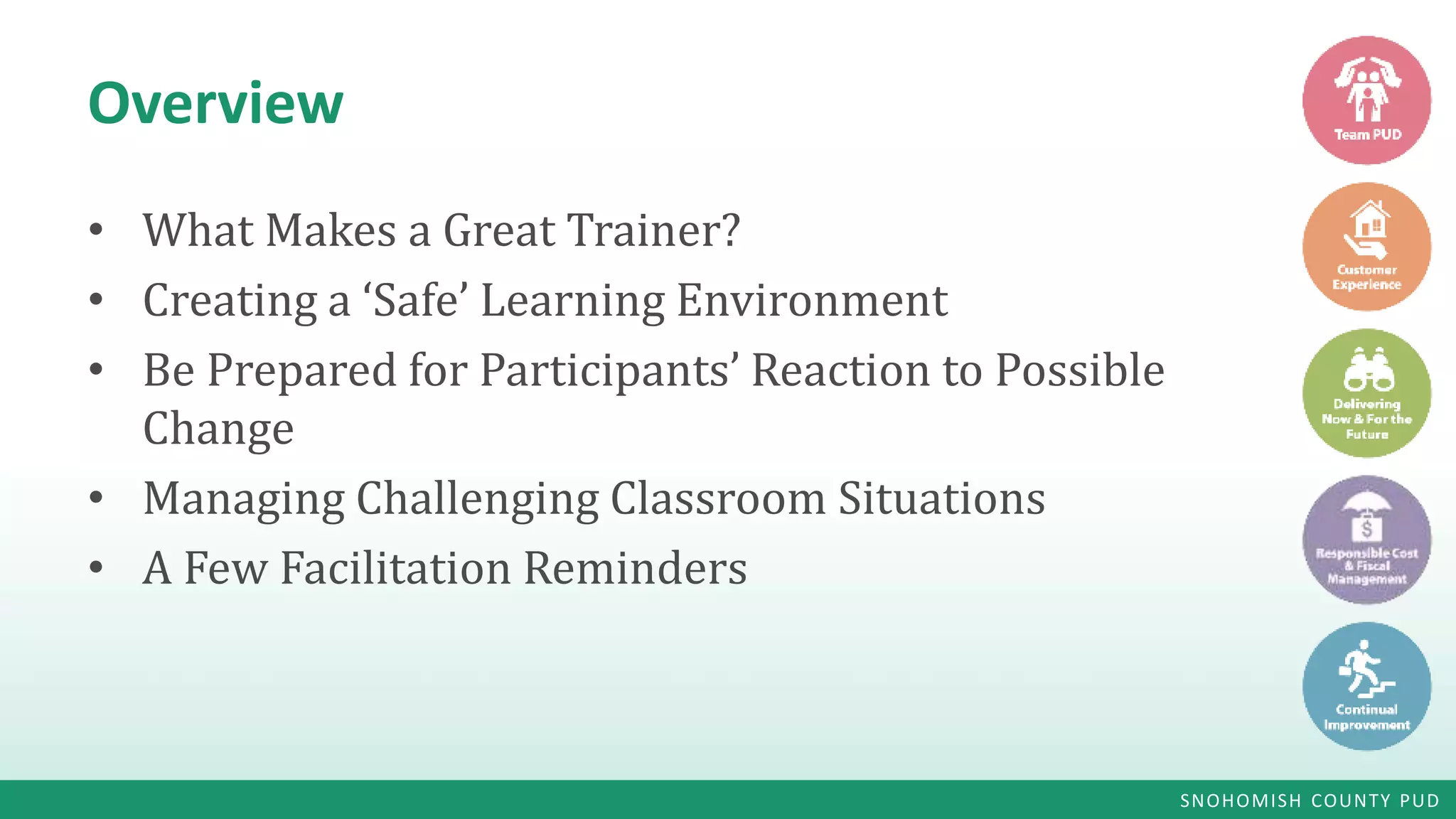 Module 3 Part B - Facilitation Skills for Trainers | PPTX