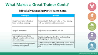 Module 3 Part B - Facilitation Skills for Trainers | PPTX