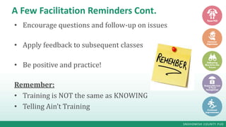 Module 3 Part B - Facilitation Skills for Trainers | PPTX