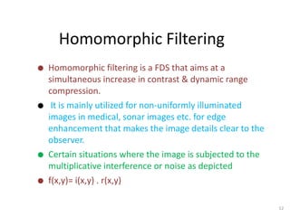 Digital Image Processing Module 3 Notess | PPT