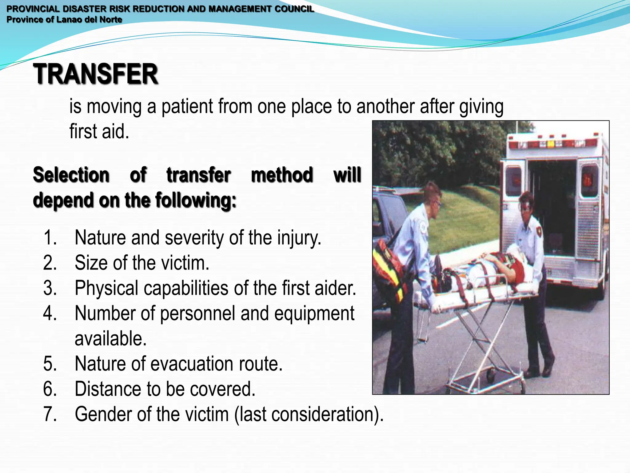 Module three Patient Casualty Handling.ppt