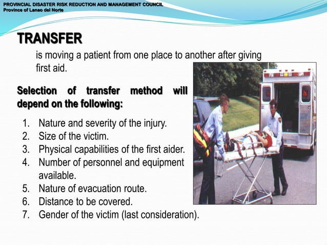 Module three Patient Casualty Handling.ppt | First Aid | Injuries