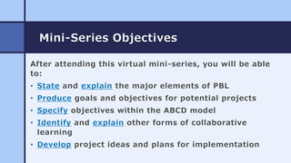 Module 3 PBL Mini Series | PPTX
