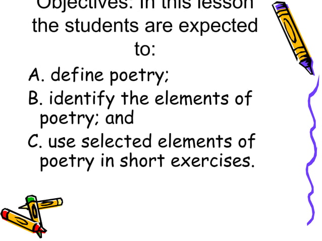 Module 3 Poetry and Elements of Poetry.ppt