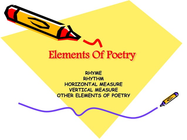 Module 3 Poetry and Elements of Poetry.ppt