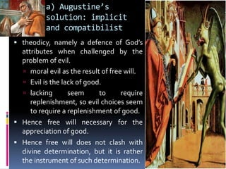the nature of free will in Christianity and Hinduism | PPTX