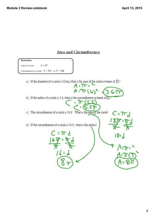 Module 3 review packet | PDF