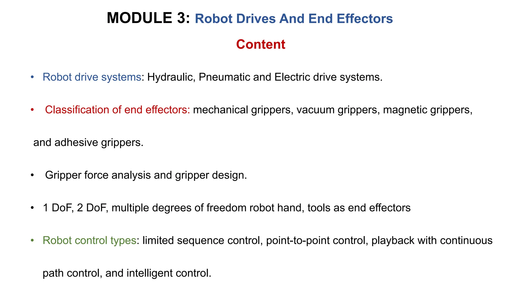 Robot Drives And End Effectors.pptx