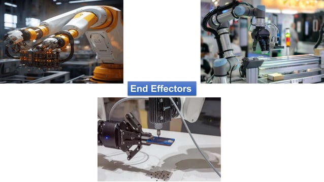 Robot Drives And End Effectors.pptx | Robotics | Technology & Computing