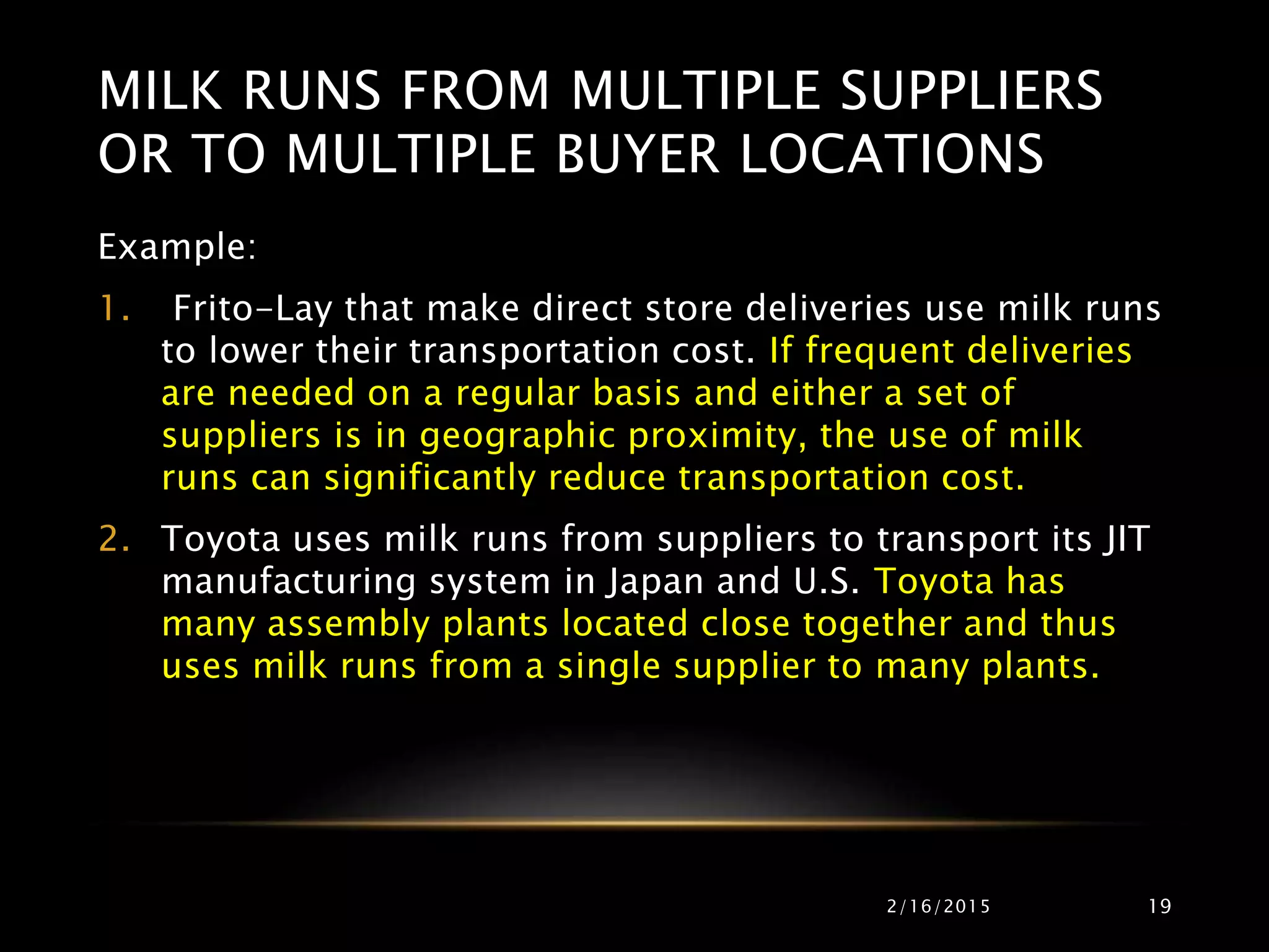 Supply Chain Management module 3 | PPTX