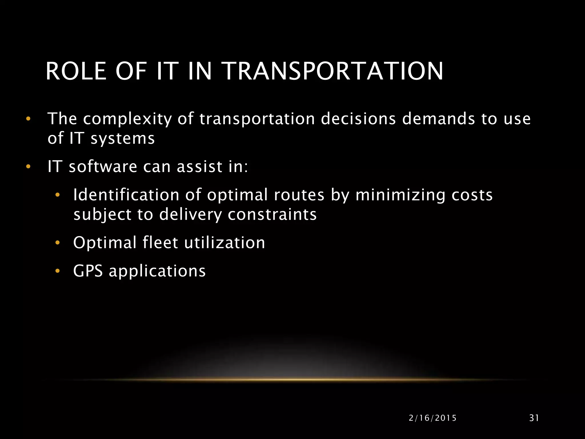 Supply Chain Management module 3 | PPTX