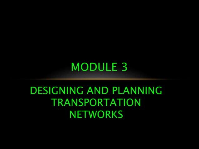 Supply Chain Management module 3 | PPTX