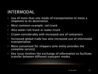 Supply Chain Management module 3 | PPTX