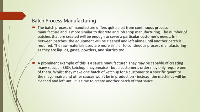 Operations Management Process Design | PPTX | Manufacturing Industry ...