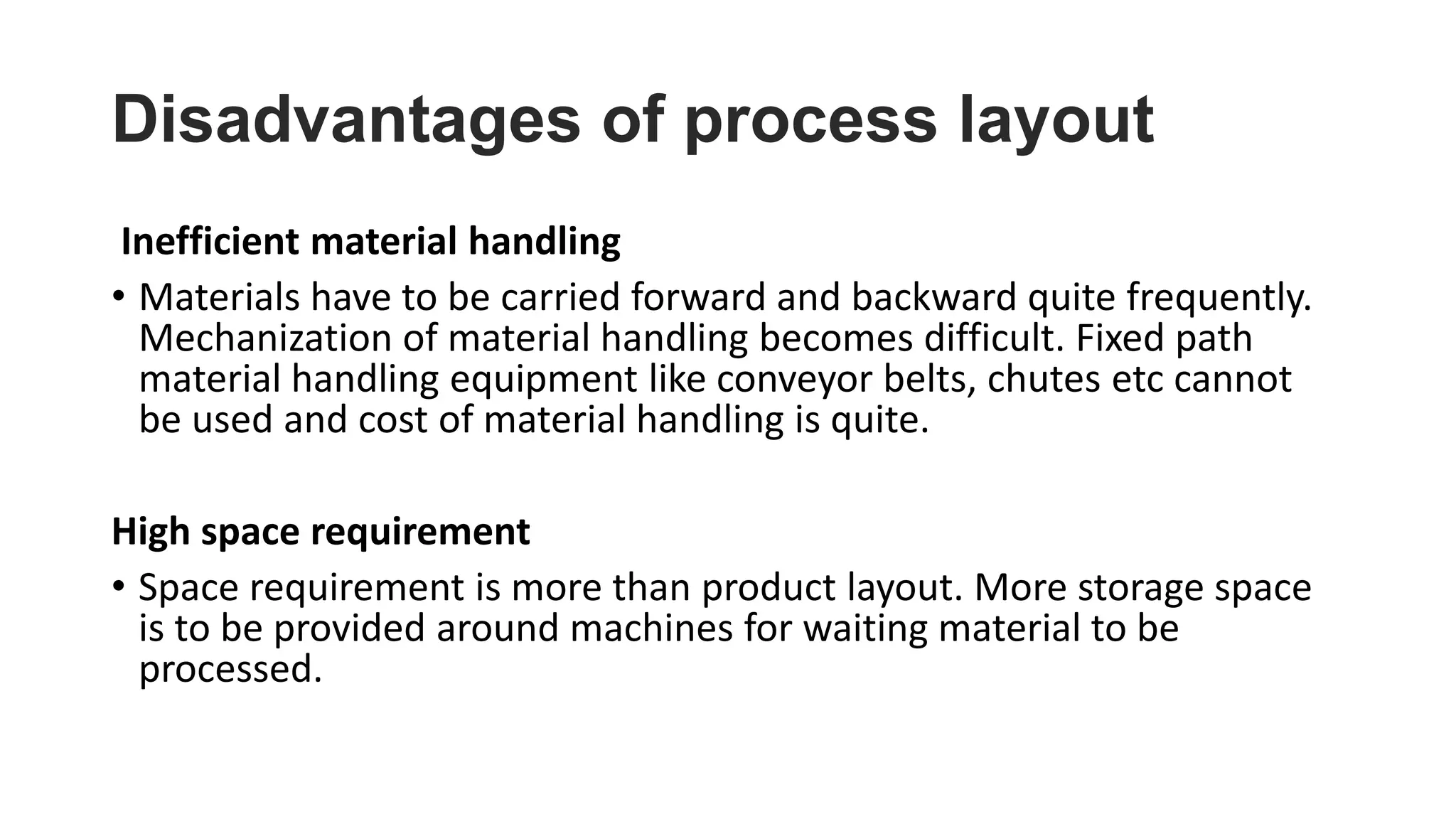 Module 3 Operations Management Process Layout | PPTX