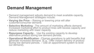 Module 3 Session 4 Capacity management | PPTX | Strategy Video Games ...