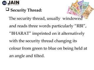 Module 3_Session 4- Security features in bank notes .pptx