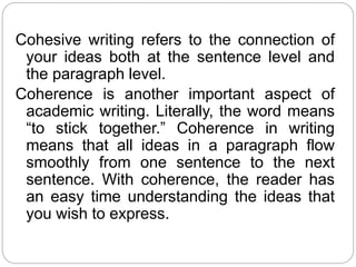 Module 3 task 9 quick writes | PPT