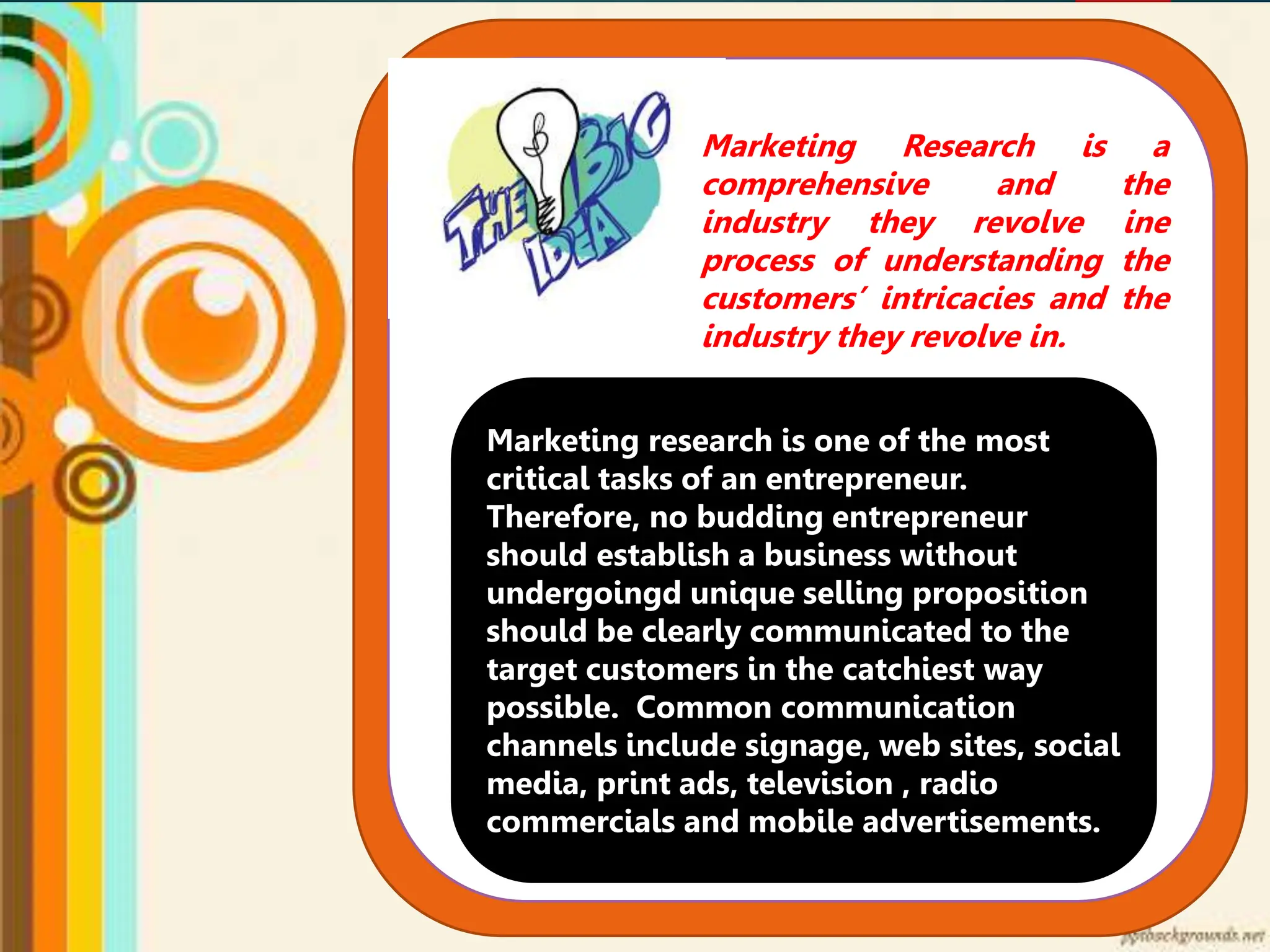 MODULE 3 THE MARKETING PLAN (ENTREPRENEURSHIP) | PPTX