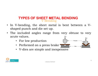 Module 3_Theory of bending operation in sheet metal | PDF