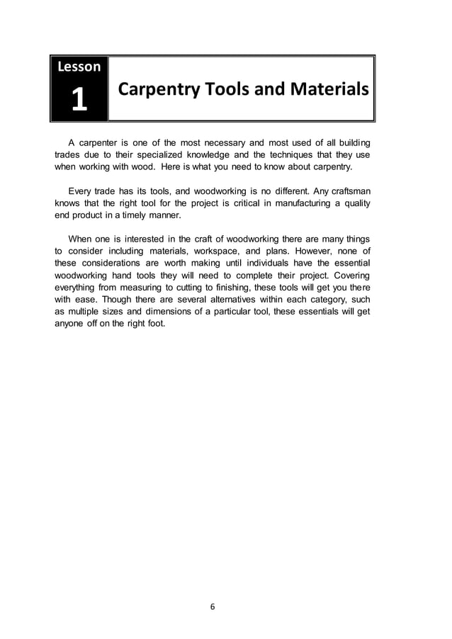 module 3 tools and materials carpentry.docx