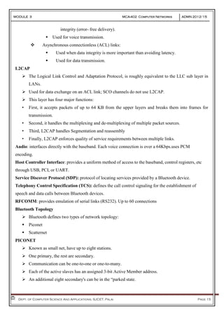 Module 3 wlan,bluetooth vlan | PDF
