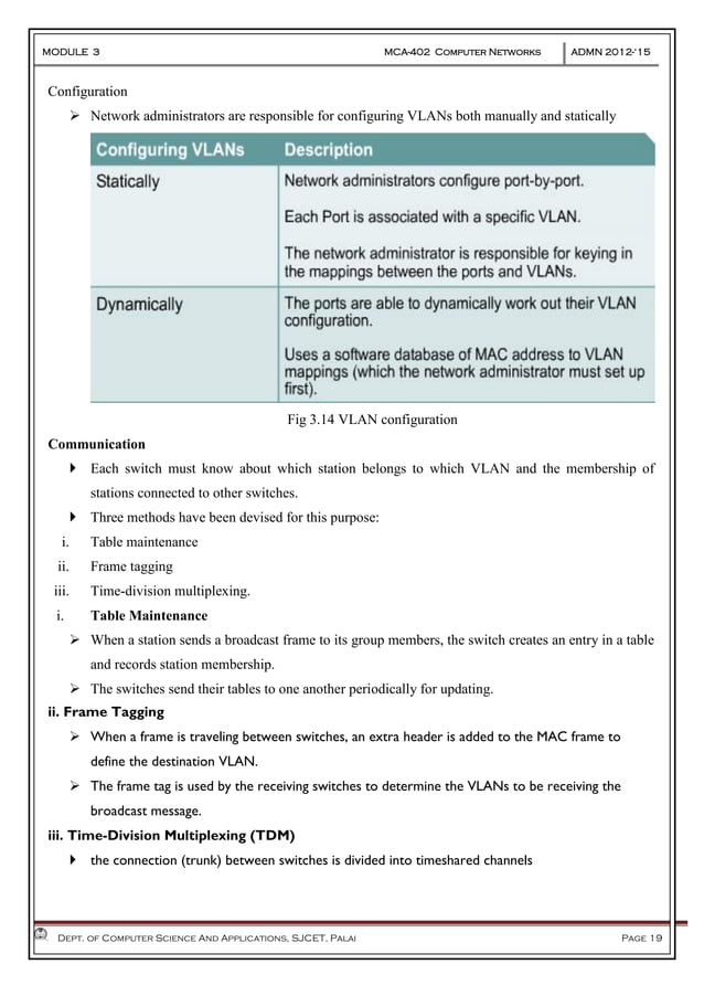 Module 3 wlan,bluetooth vlan | PDF