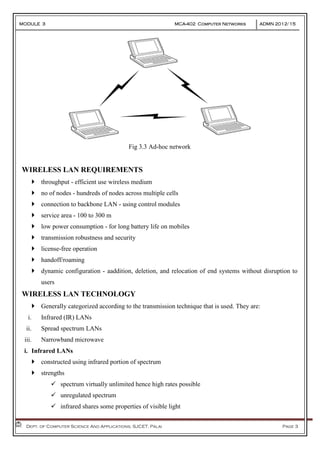 Module 3 wlan,bluetooth vlan | PDF